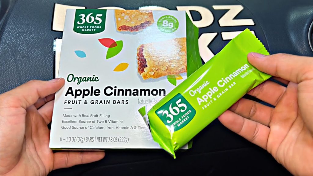 365 Apple Cinnamon Fruit & Grain Bars – Organic Food Review 184 ...
